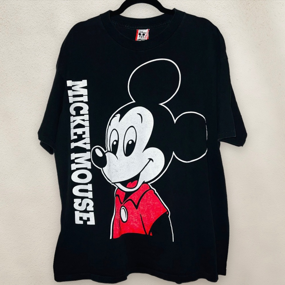 Disney Designs Mickey Mouse Front & Back Graphic Vint… - Gem